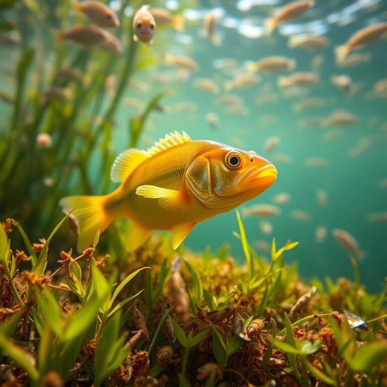 What does yellow perch eat