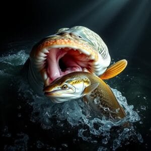 What does northern pike eat